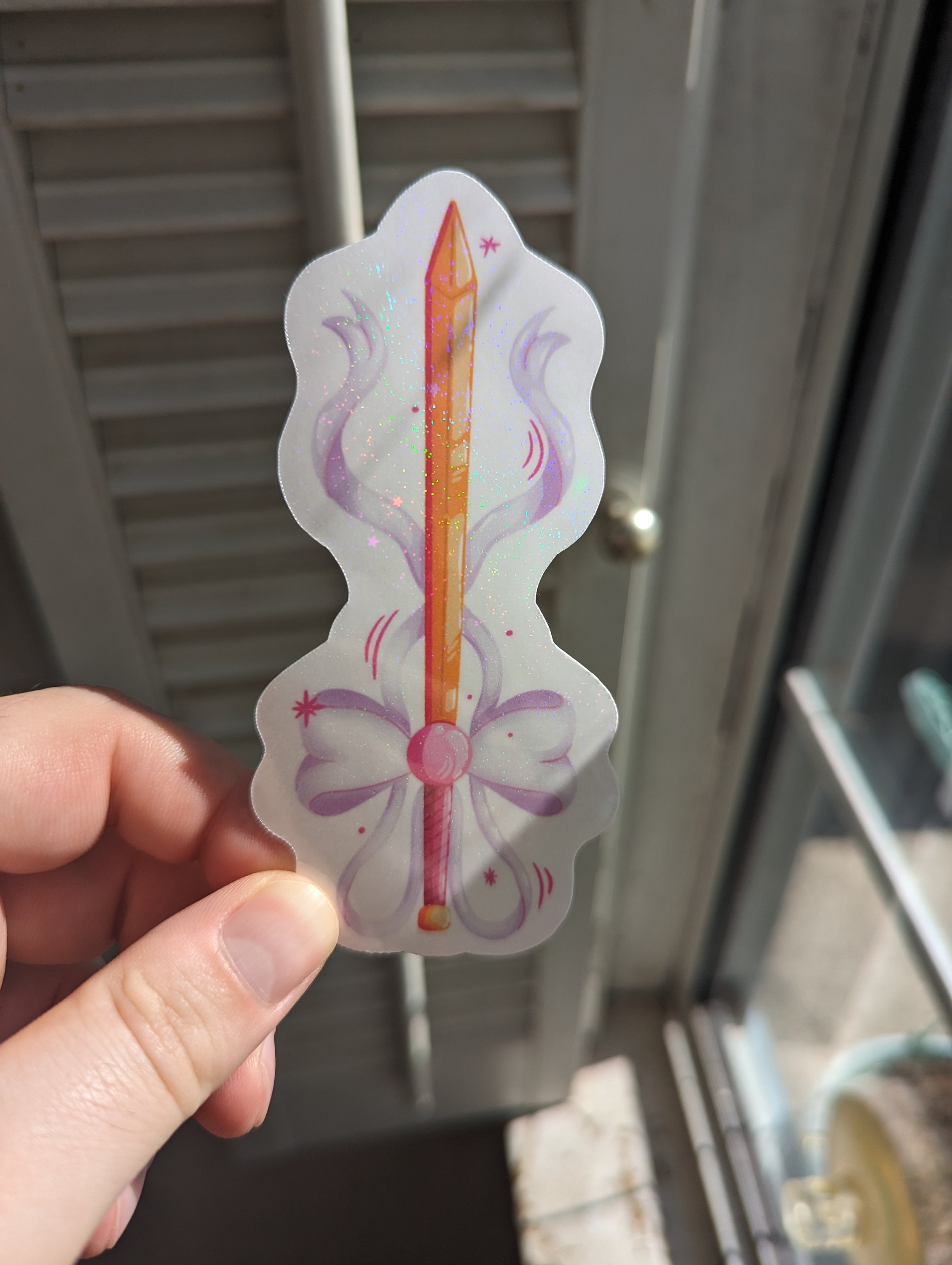 Fionna and Cake Adventure Time Fionna's Ribbon Sword Holographic ...