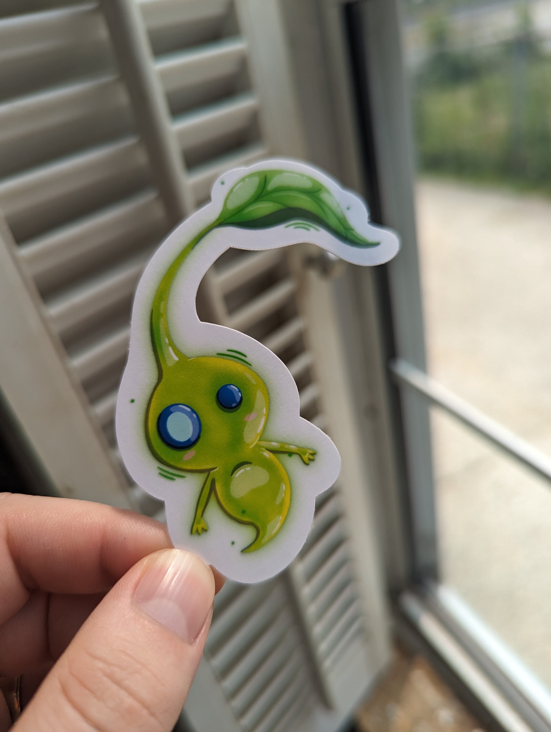 Glow Pikmin Vinyl Sticker - Etsy
