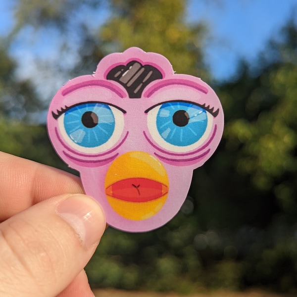 Furby Face Plate - Etsy
