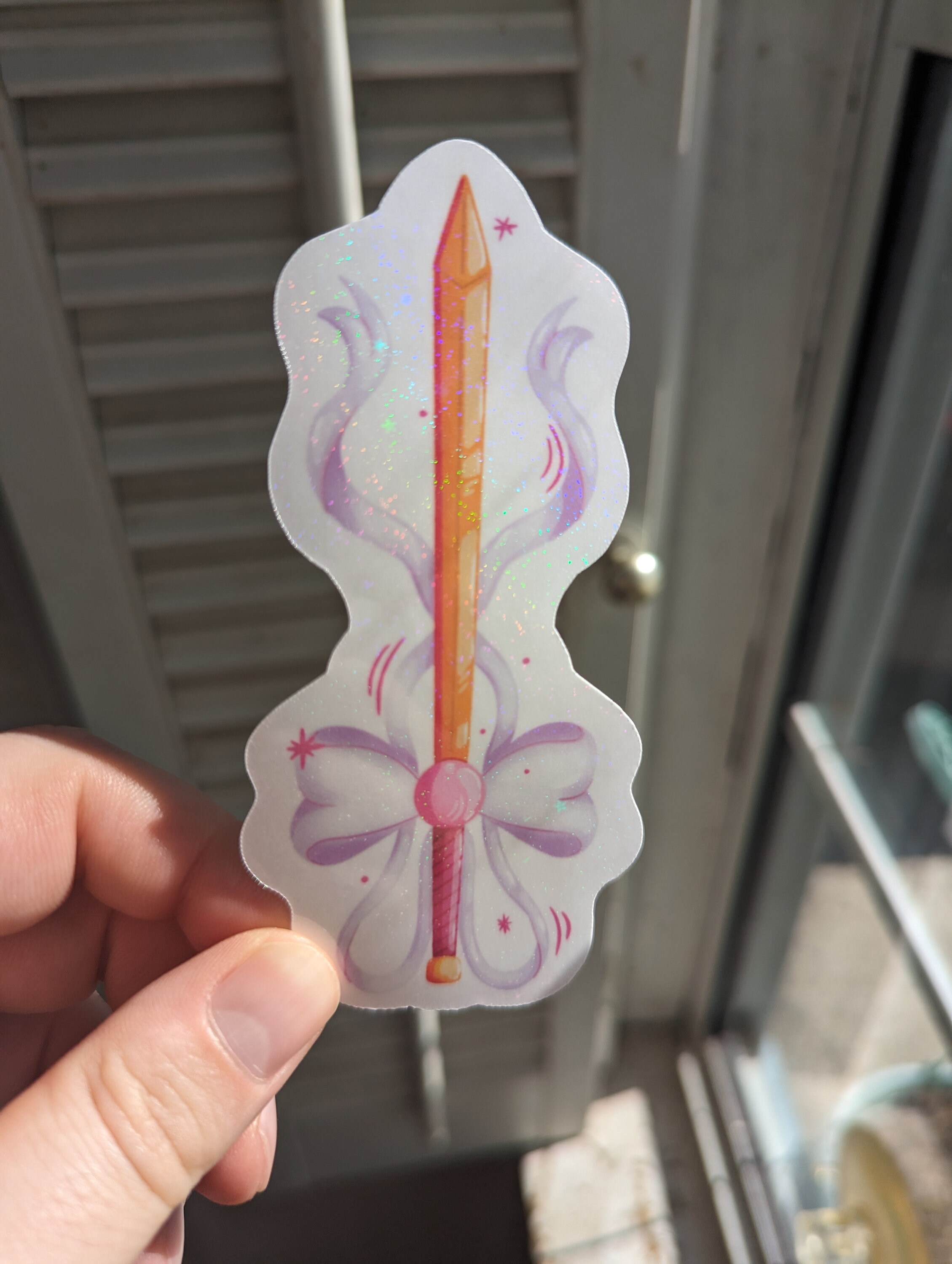 Fionna and Cake Adventure Time Fionna's Ribbon Sword Holographic ...
