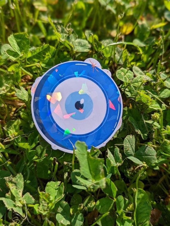 Evil Eye Holographic Vinyl Sticker - Etsy