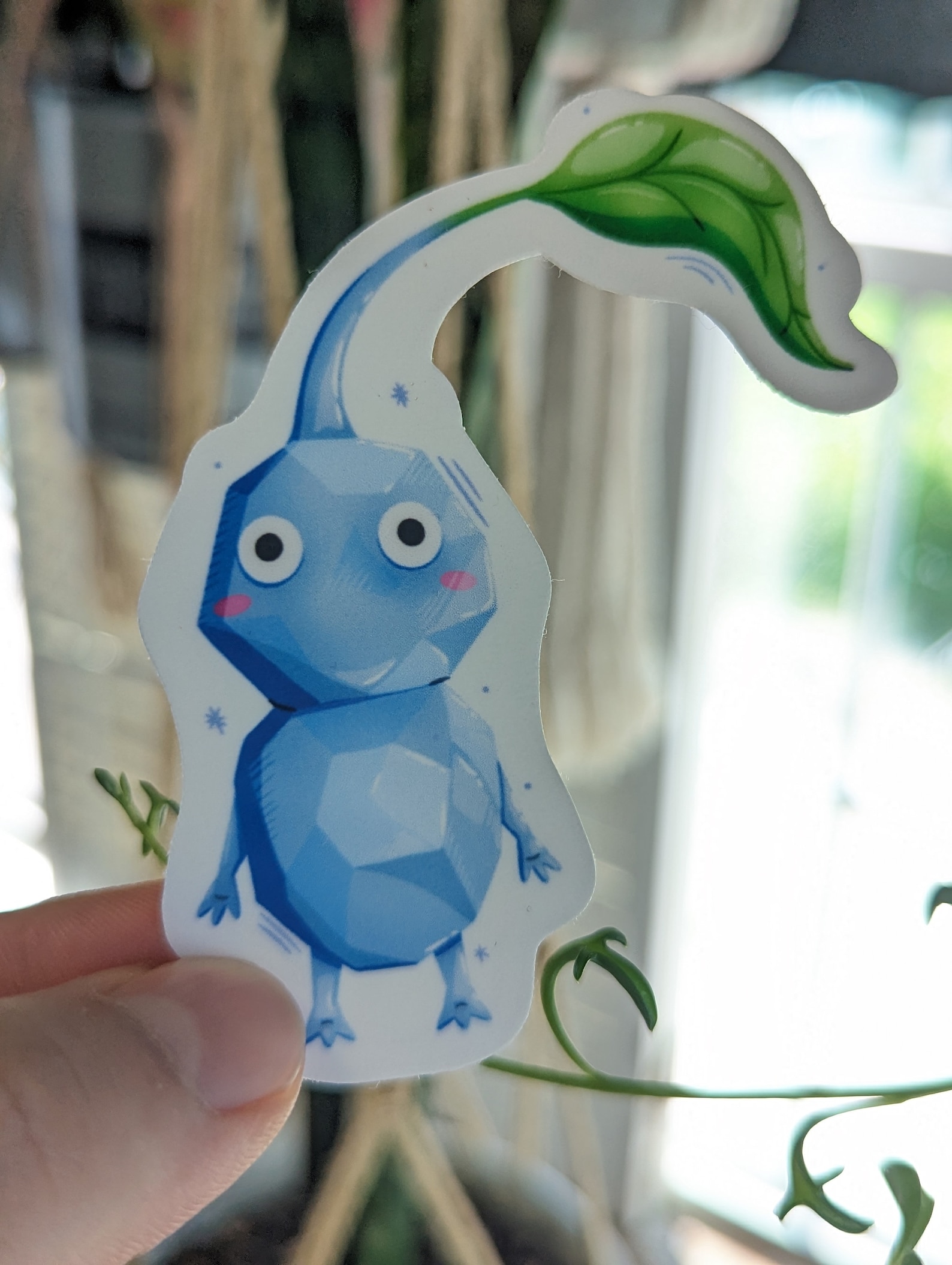 Ice Pikmin Vinyl Sticker - Etsy