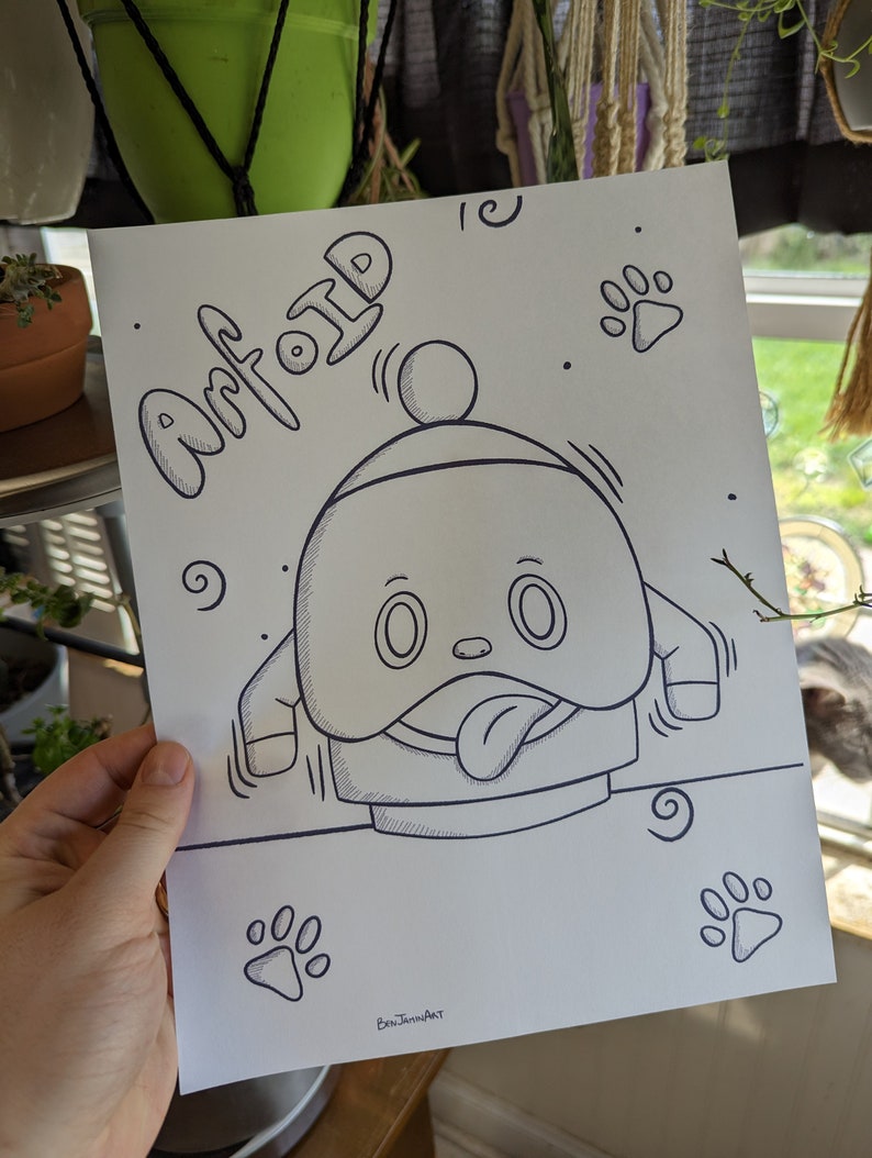 Animal Crossing New Horizons 6 Gyroid Coloring Sheets (digital Download ...