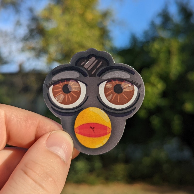 Furby Face Plate - Etsy