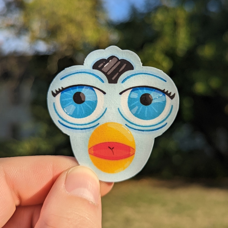 Furby Face Plate - Etsy