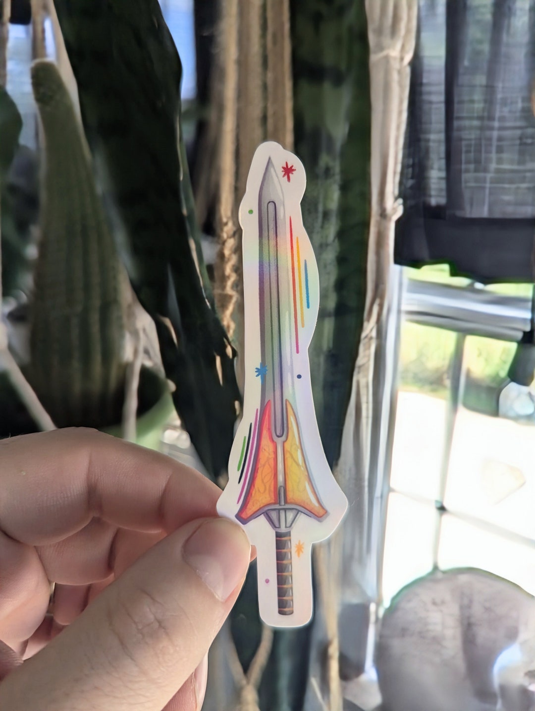 MMPR Og Dino Megazord Power Sword Holographic Sticker - Etsy