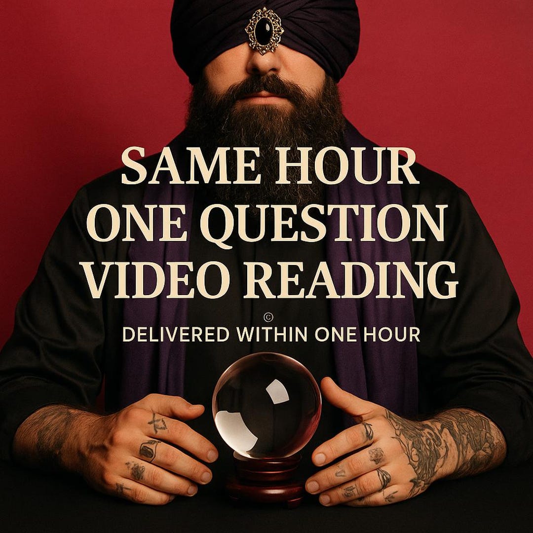 One Question Tarot Video Reading - Delivered Within One Hour - Etsy