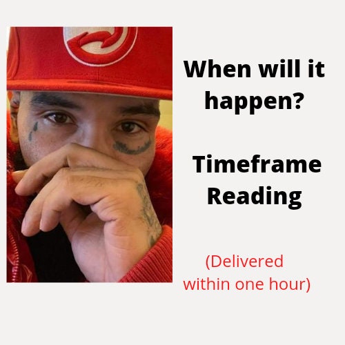 Timeframe Reading When Will It Happen Same Hour Reading - Etsy