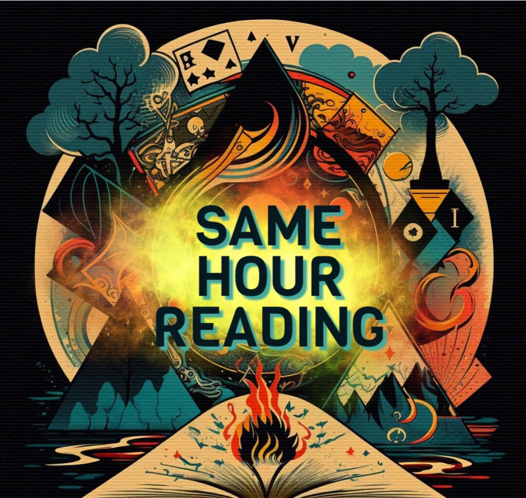 SAME HOUR READING - Etsy