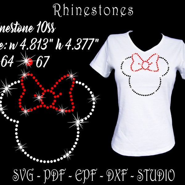 Rhinestone Mouse - Etsy