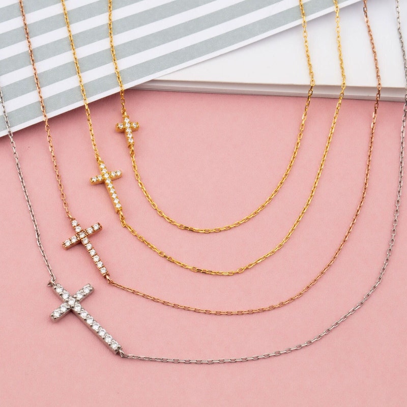 Sideways Cross - Etsy