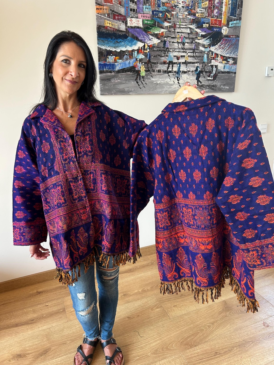 Yak Wool Collared Tunic,gifts for Her,christmas Gifts,wool Tunic, Yak ...