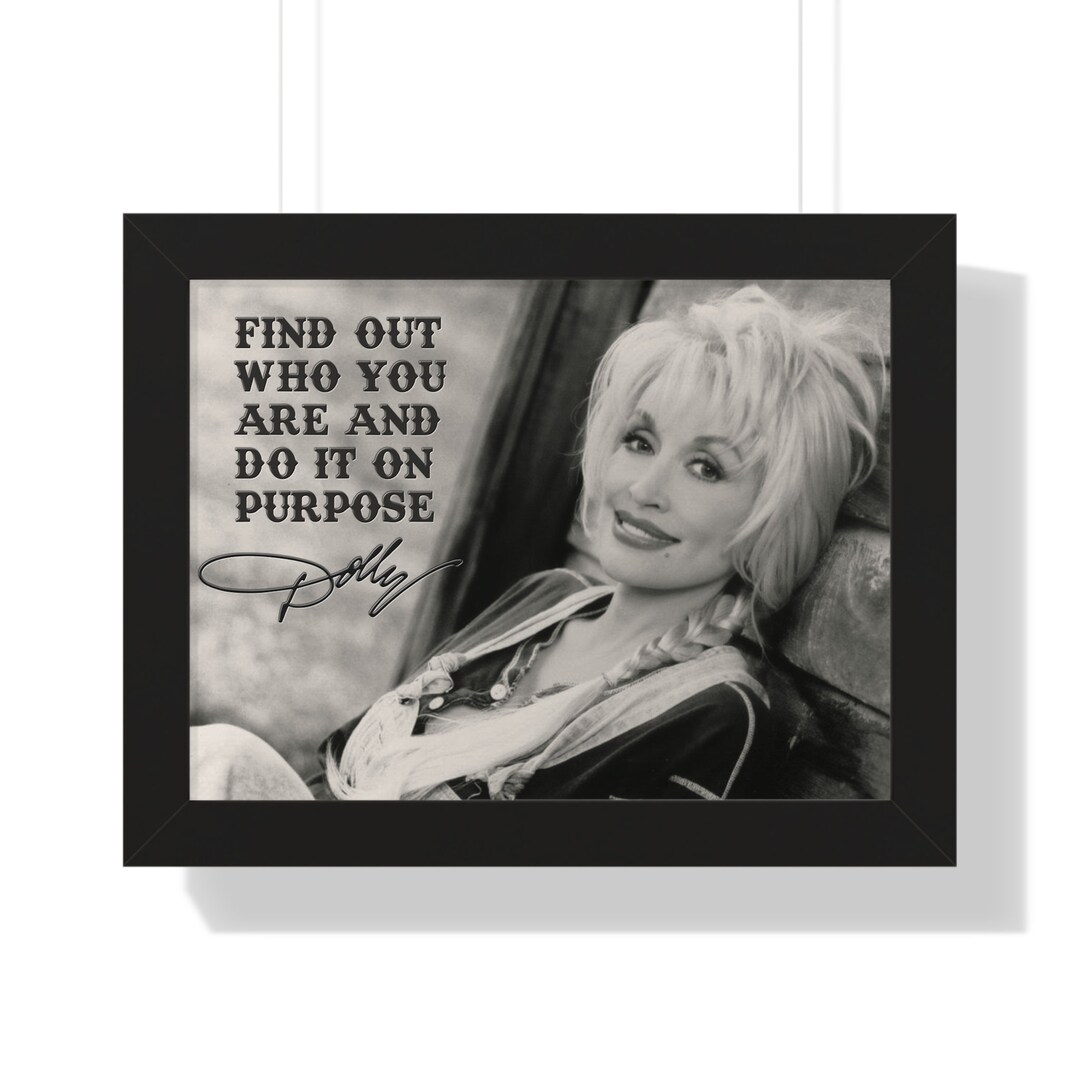 Dolly Parton Framed Poster - Etsy