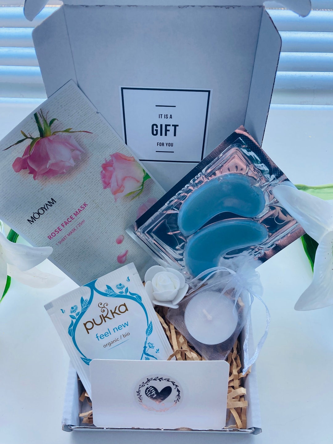 Ladies Gift Box, Pamper Hamper for Her, Ladies Birthday Gift, Spa Gift ...