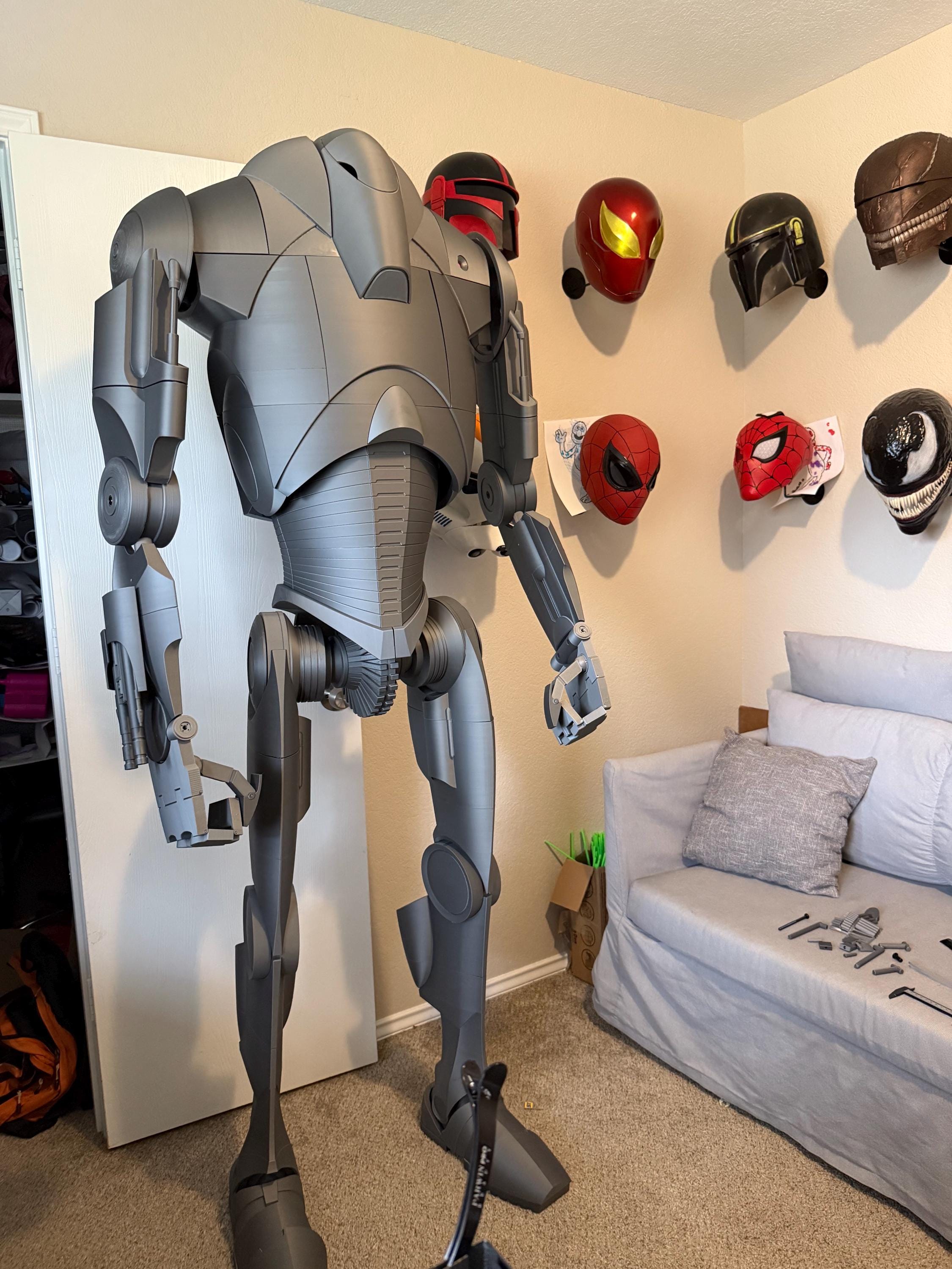 Life Size B2 Super Battle Droid Kit - Etsy