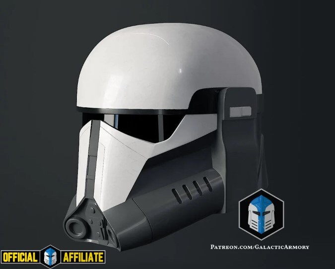 Imperial Armored Commando Helmet DIY Kit - Etsy