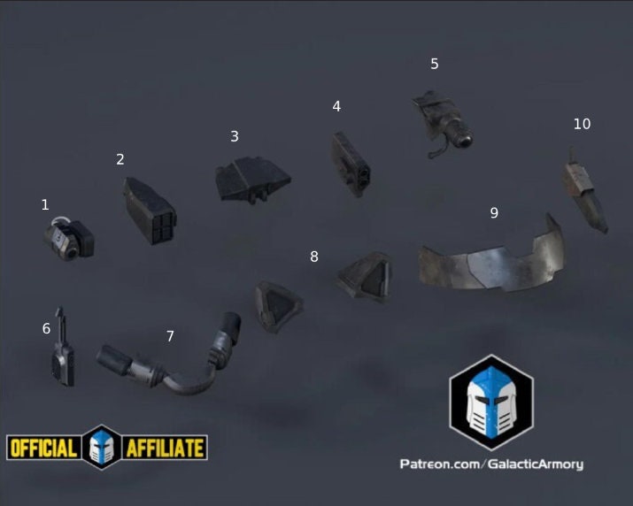 Halo 3 ODST Helmet DIY Kit - Etsy