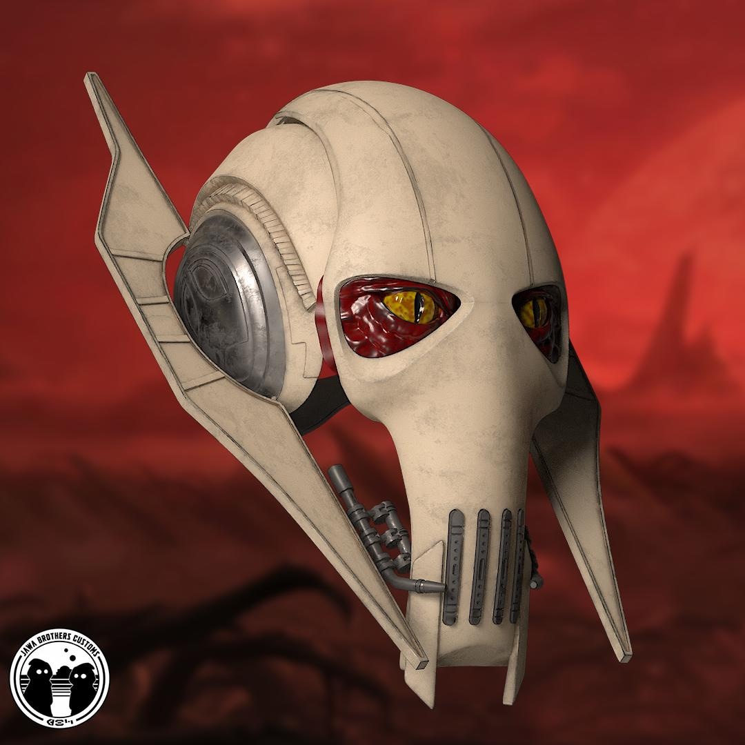 Wearable General Grievous Helmet STL Model - Etsy