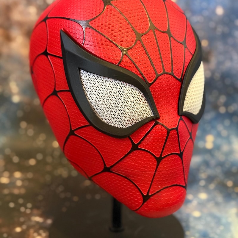 Spiderman Face Shell - Etsy