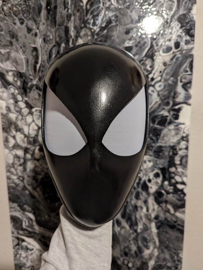Spider-man Symbiote Mask - Etsy