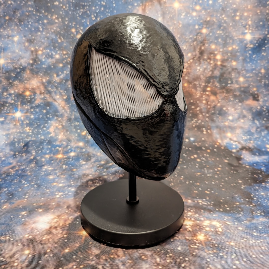 Spider-man Symbiote Mask - Etsy