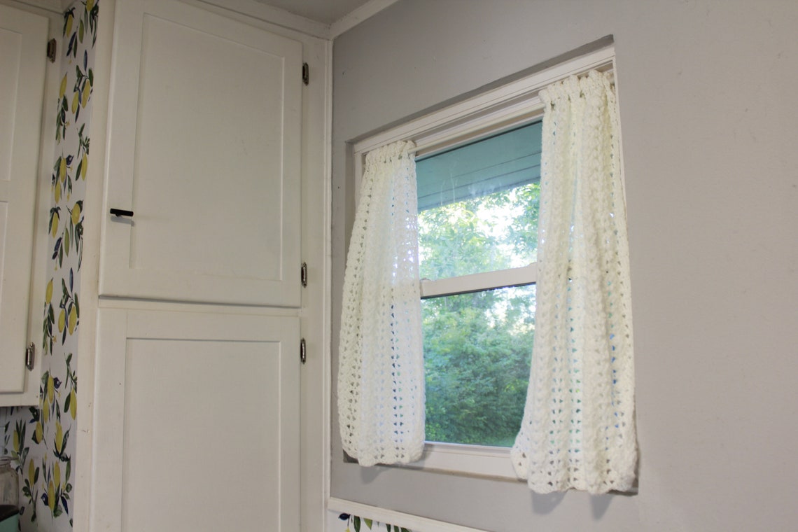 Kitchen Curtains Crochet Pattern - Etsy