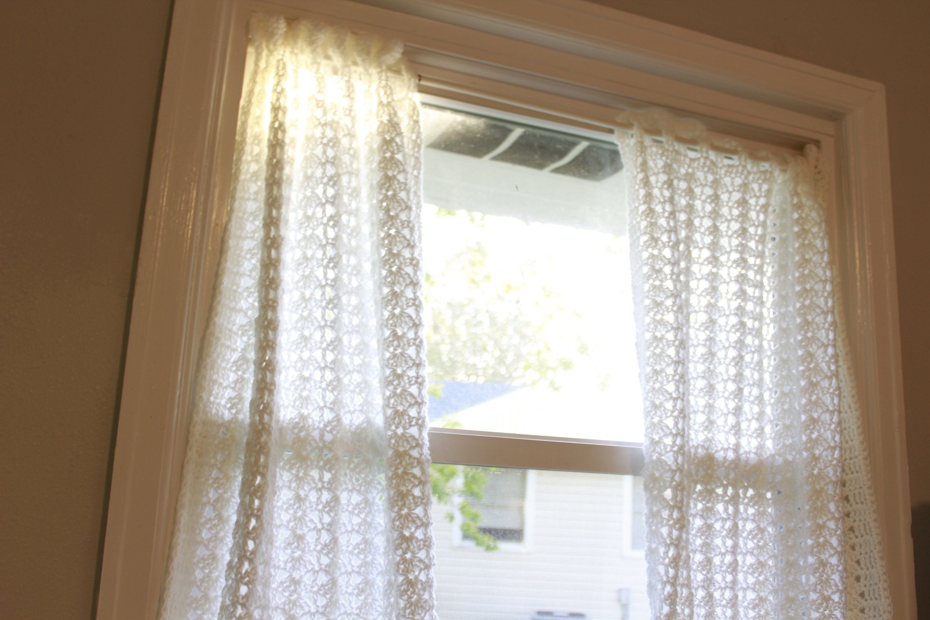 Kitchen Curtains Crochet Pattern - Etsy