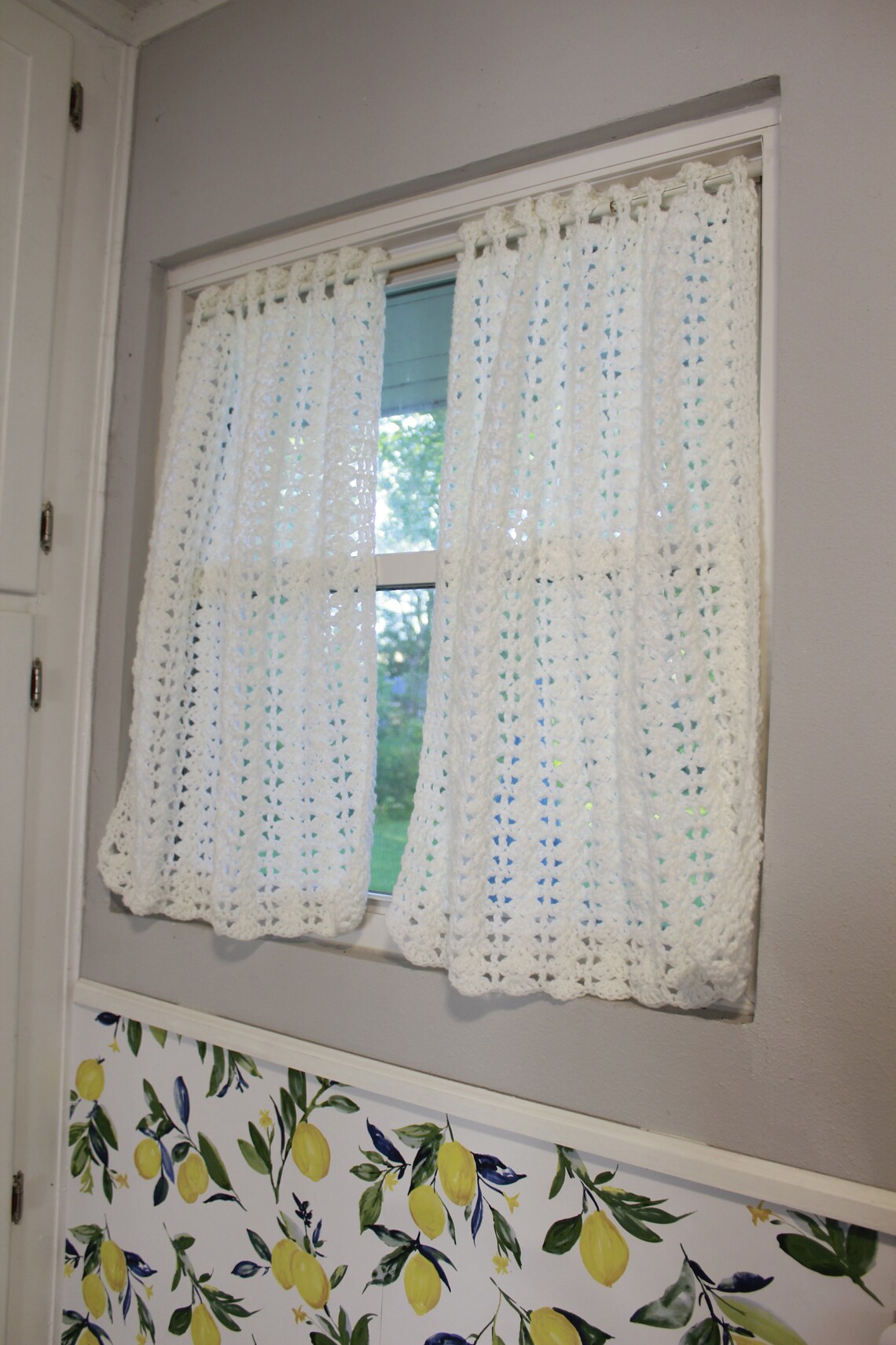Kitchen Curtains Crochet Pattern - Etsy