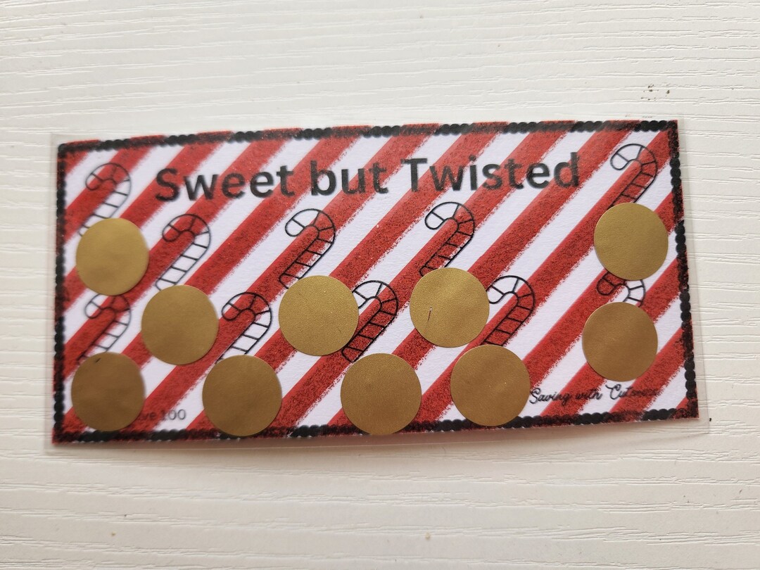 Sweet but Twisted Scratch and Save - Etsy