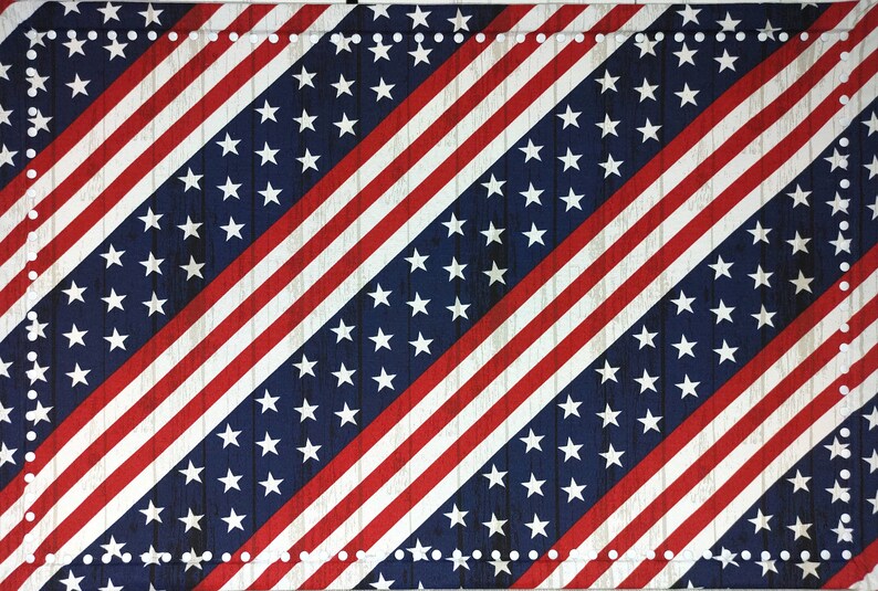 Diagonal Flag Bulletin Board - Etsy