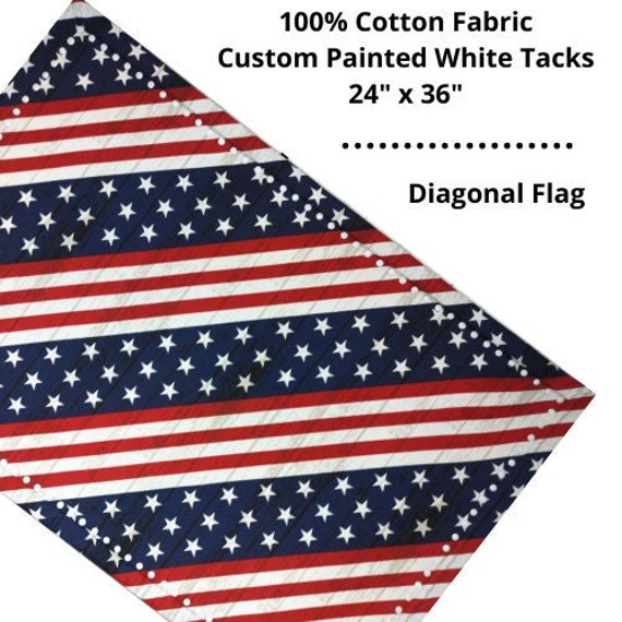 Diagonal Flag Bulletin Board - Etsy