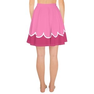 Princess Peach Adult Skater Skirt: the Perfect Addition to Your Royal ...