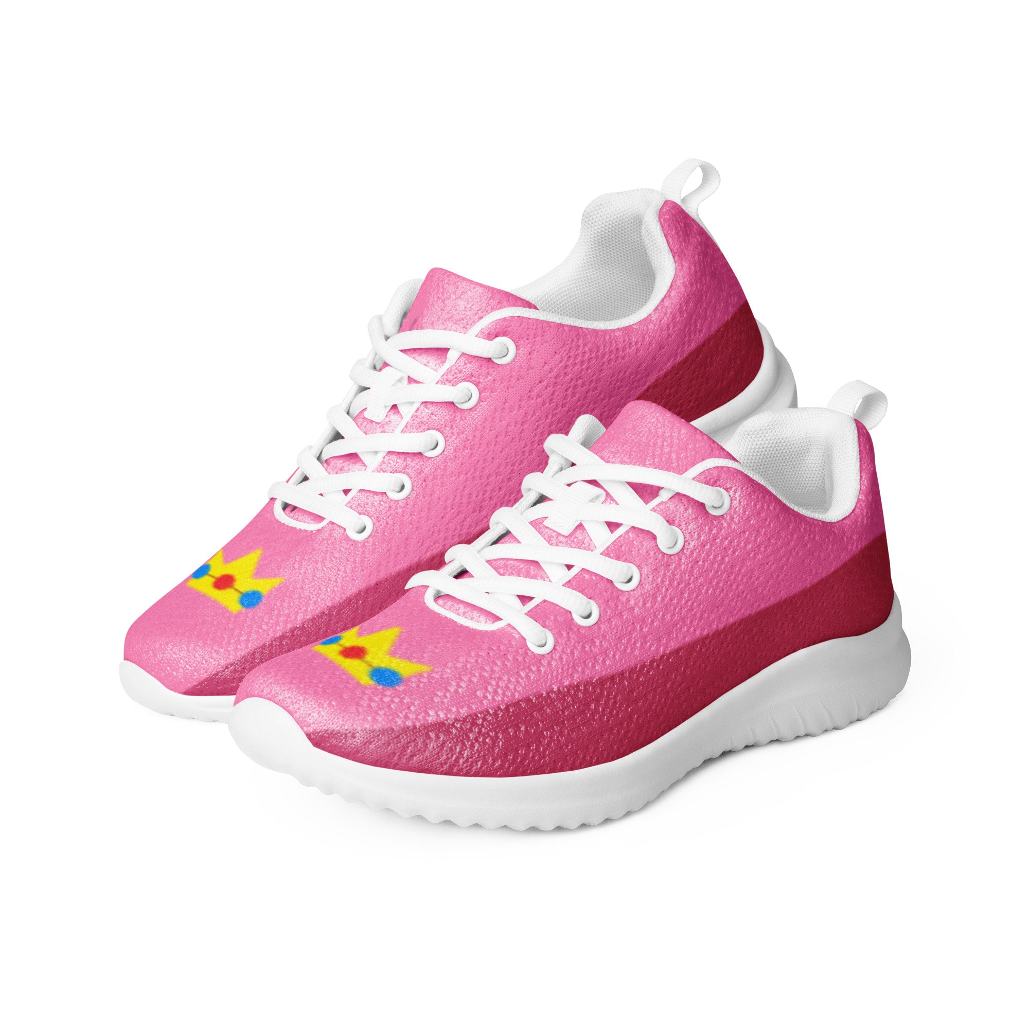 Princess Peach Womens Athletic Shoes - Etsy