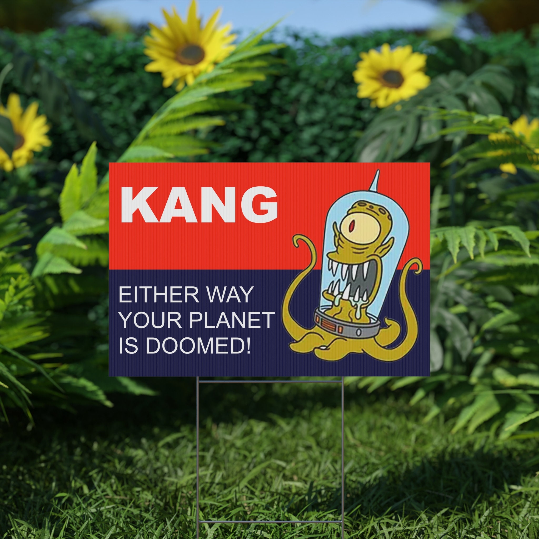 Kang Plastic Yard Sign - Etsy