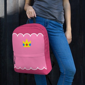 Princess Peach Backpack - Etsy
