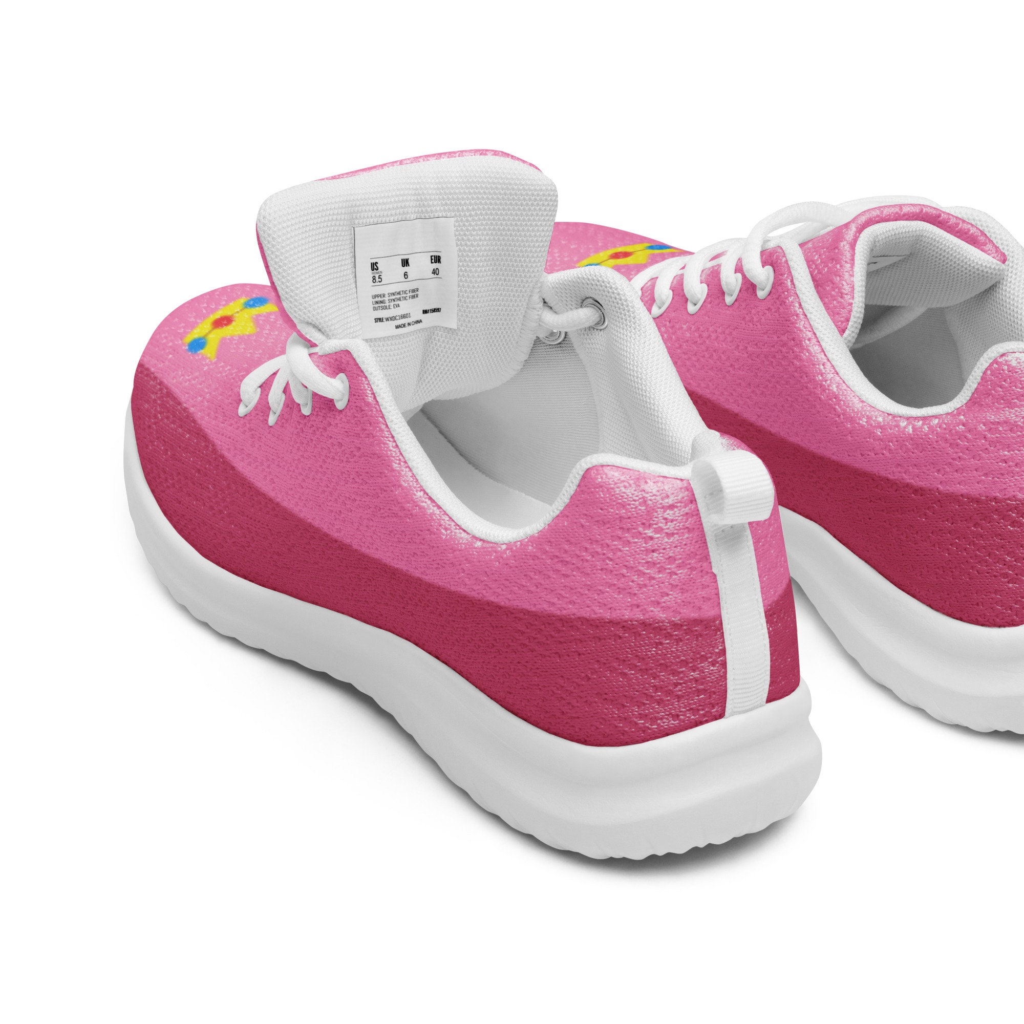 Princess Peach - Women’s Athletic Shoes - Etsy