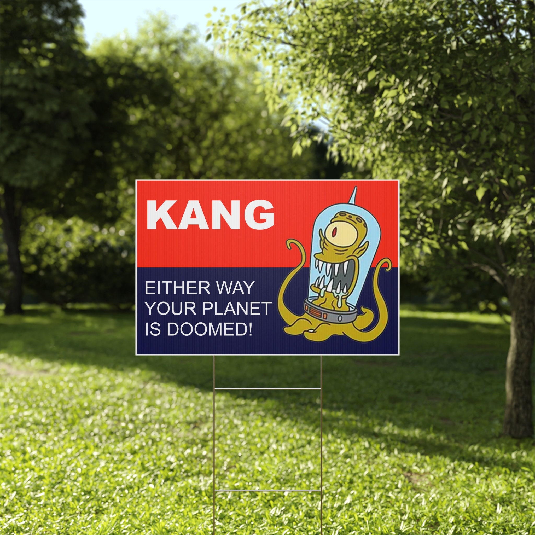 Kang Plastic Yard Sign - Etsy