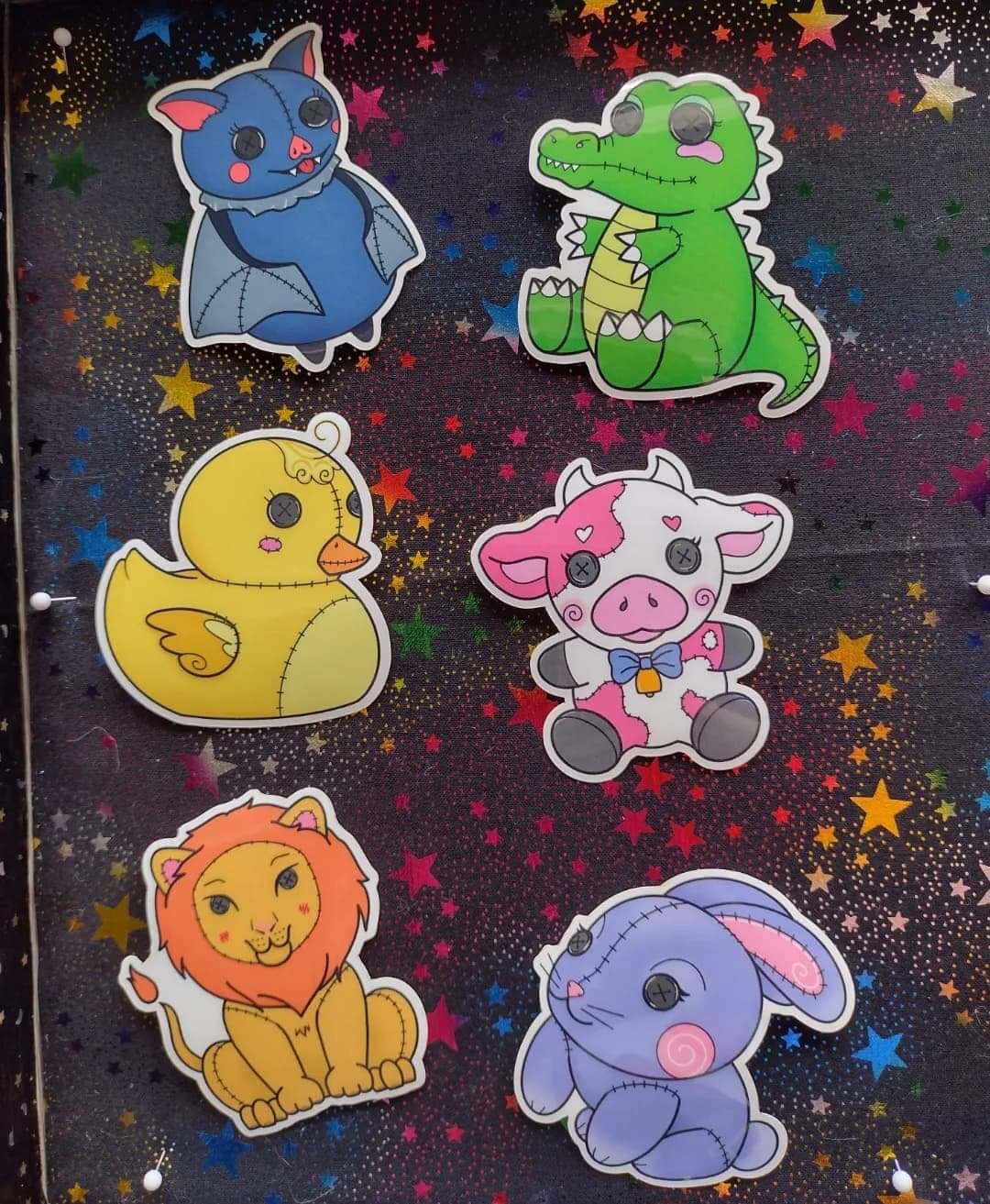 Plushie Stickers - Etsy