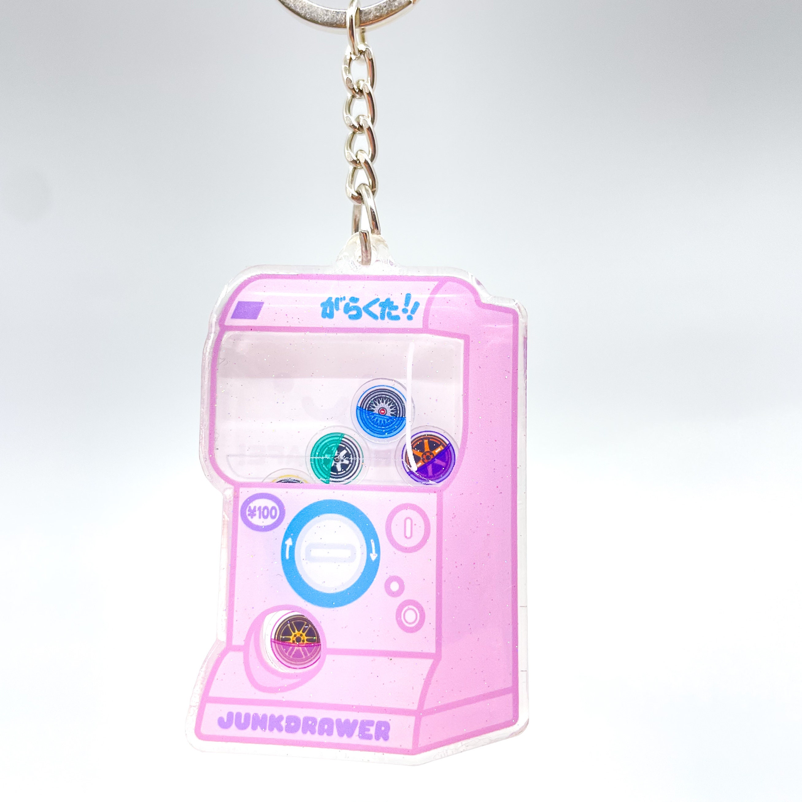 JDM Wheel Gacha Keychain - Japanese Capsule Vending Machine - Etsy