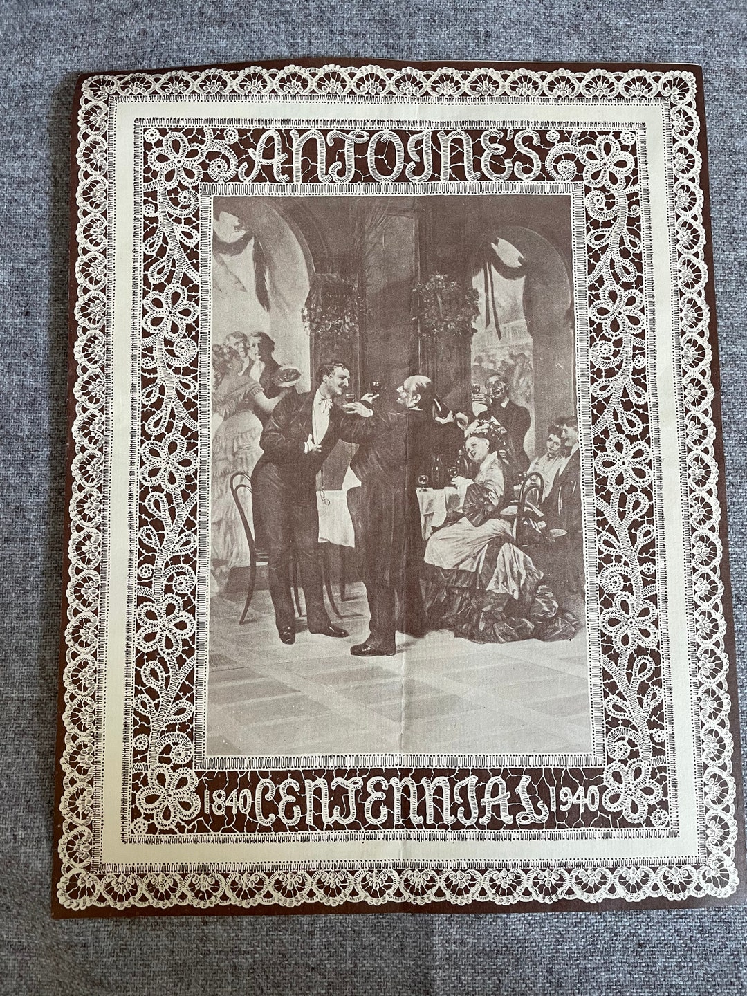 Centennial New Orleans Restaurant Menu - Etsy