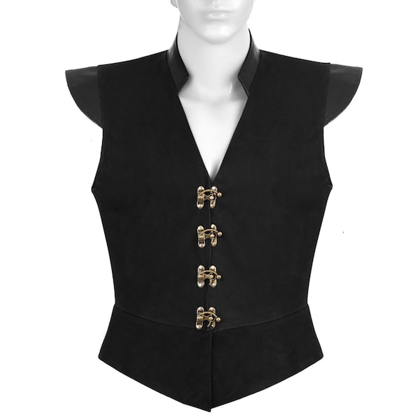 Leather Jerkin - Etsy