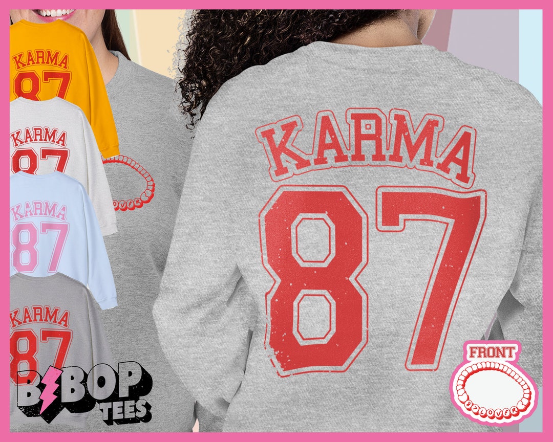 Karma 87 Unisex Sweatshirt Jumper Sweater - Etsy