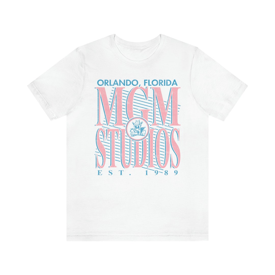 Throwback Disney MGM Shirt, Vintage Style MGM Studios Orlando Florida ...