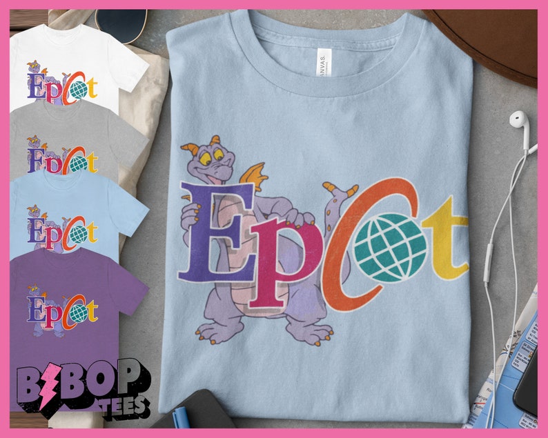 Vintage Figment Epcot Center 90's Style Unisex WDW Parks - Etsy