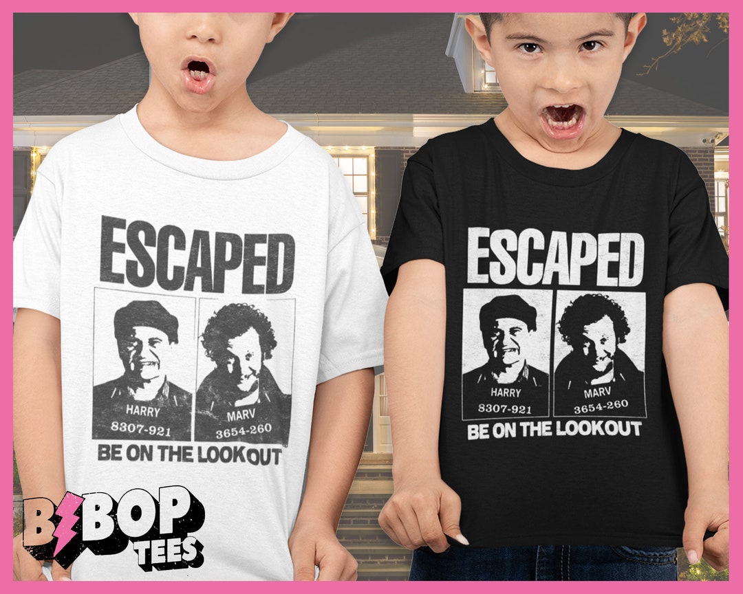 Wet Bandits Harry Marv Home Alone Sticky Bandits Wanted Poster Unisex ...