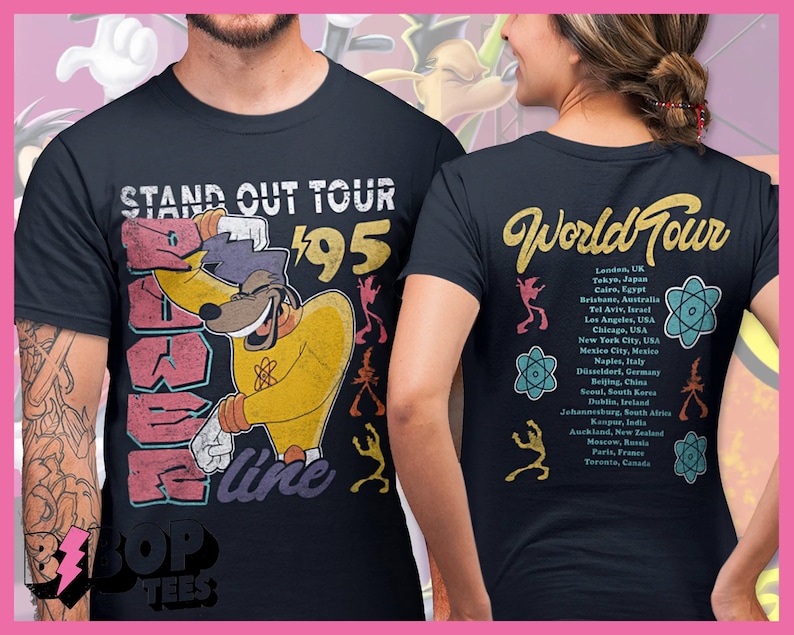 Powerline Tee Goofy Movie Powerline Stand Out Tour 95 Unisex - Etsy