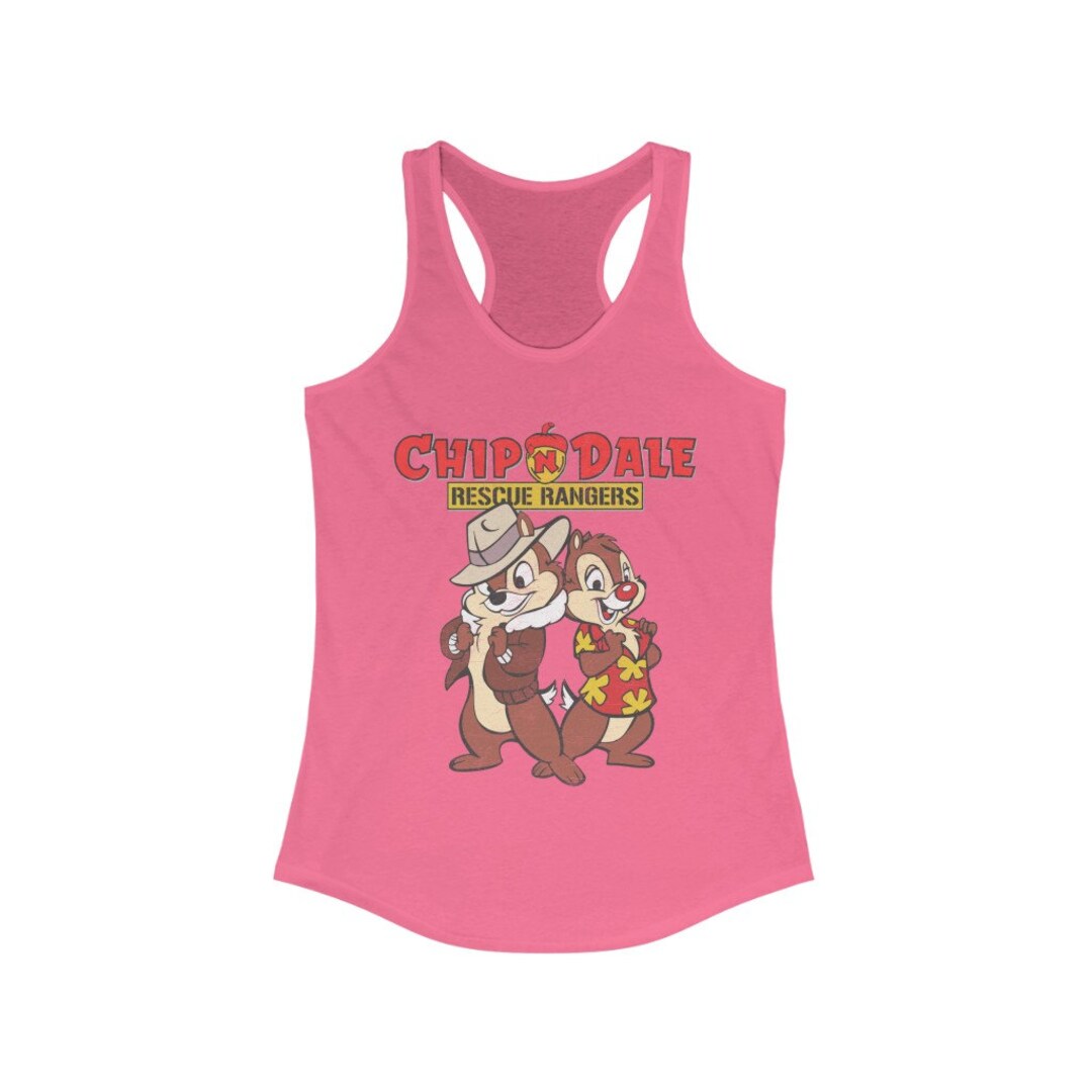 Chip N Dale Rescue Rangers Vintage Style Racerback Tank - Etsy