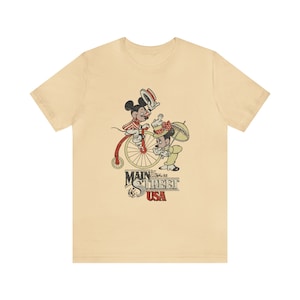 Main Street USA Walt Disney Vintage Style 40s Unisex T-shirt - Etsy