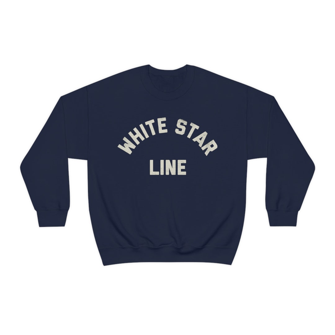Titanic White Star Line Sweater, 1912 White Star Line Crew Unisex ...