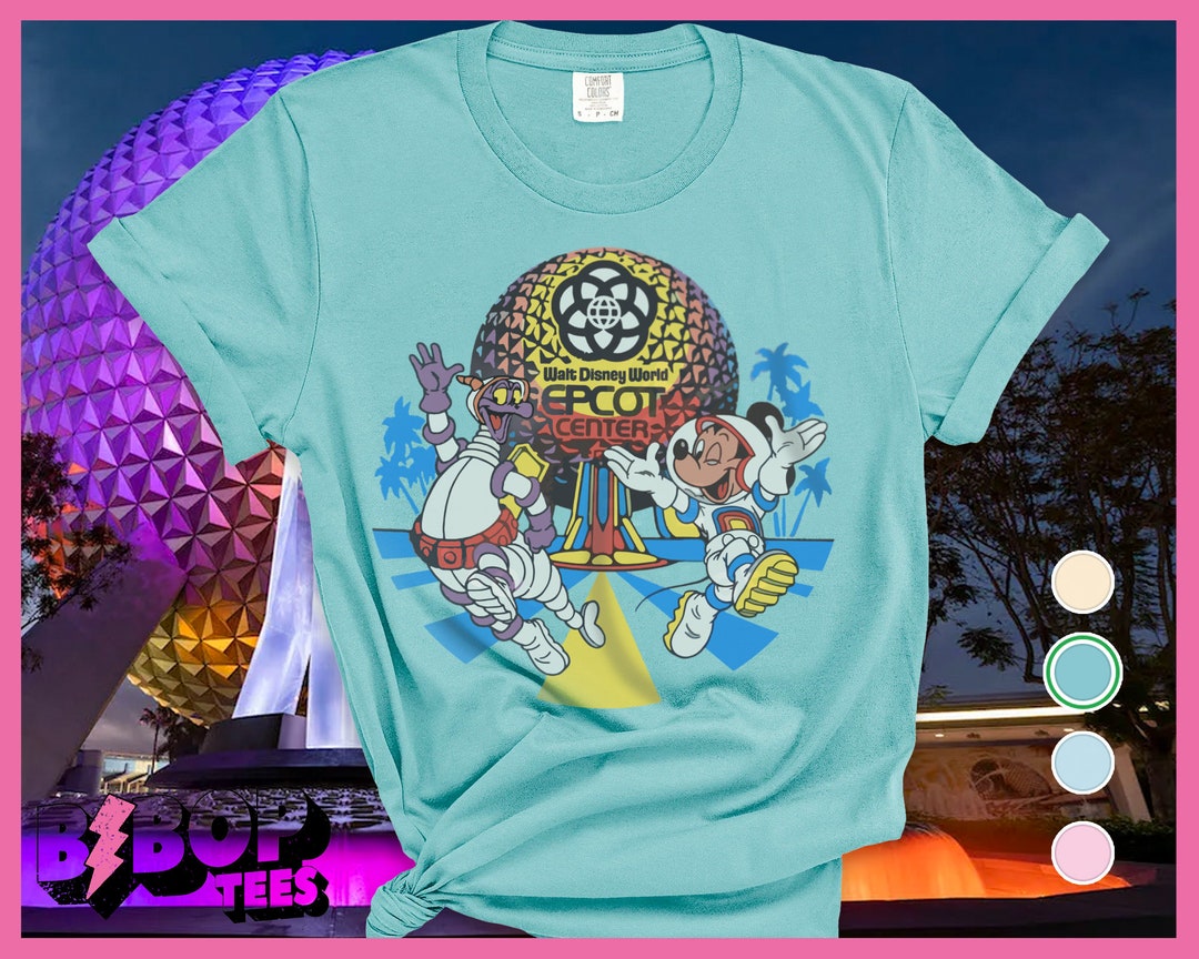 Epcot Mickey and Figment Astronaut Comfort Colors Unisex Tee - Etsy